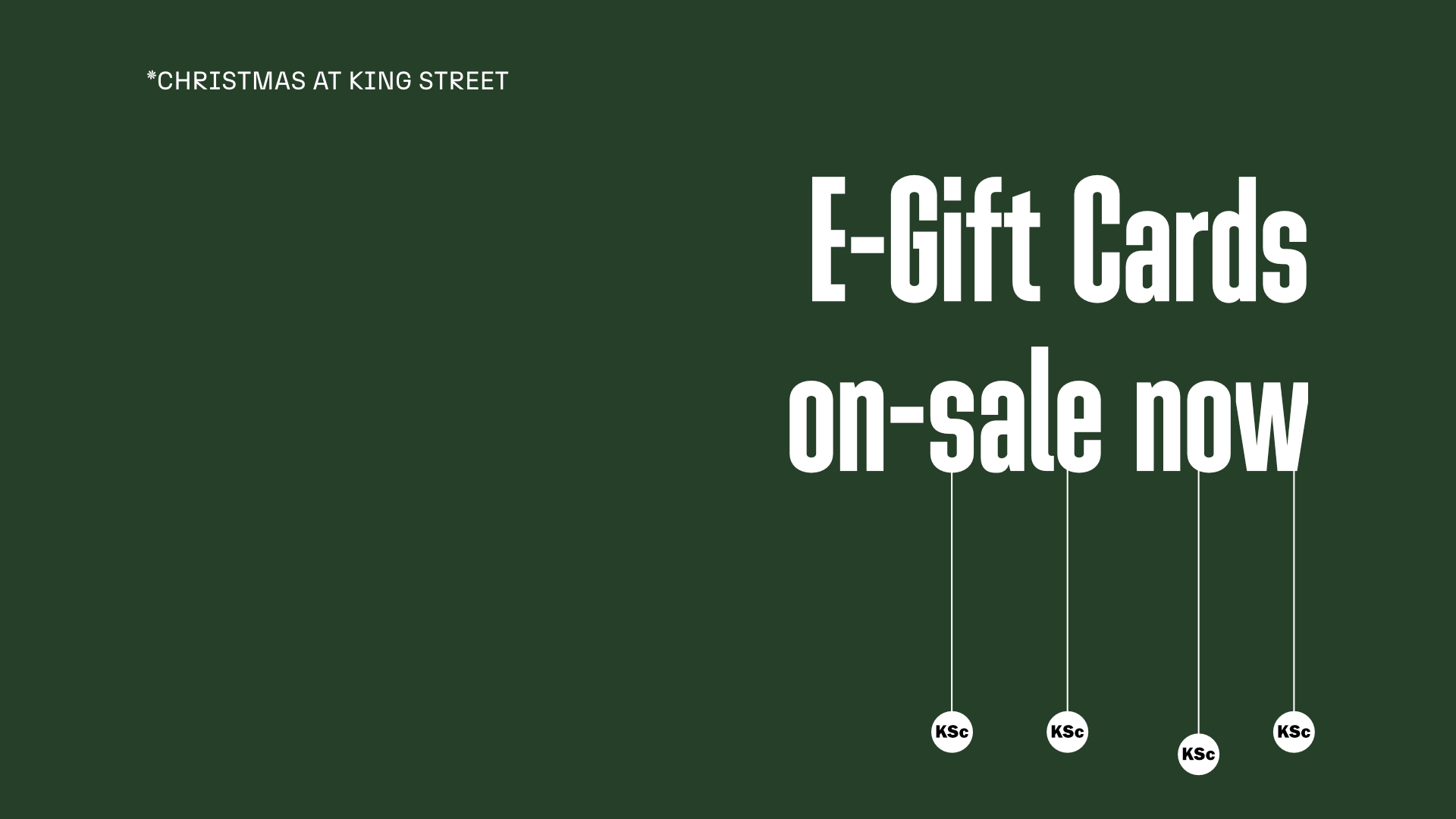 Gift Cards | King Street Cinema